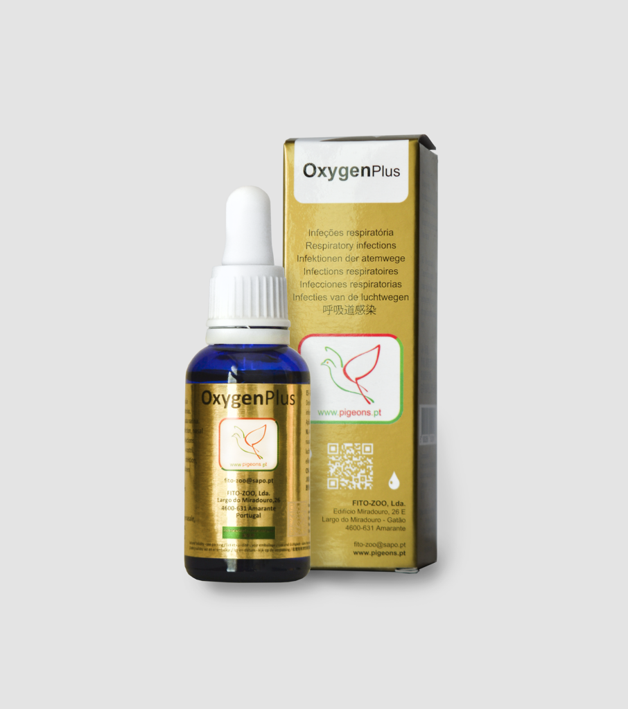 OxygenPlus, Oxygenplus gotas nasais para pombos e outras aves